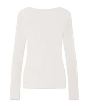 Yohji Yamamoto Cut-out Cotton Top
