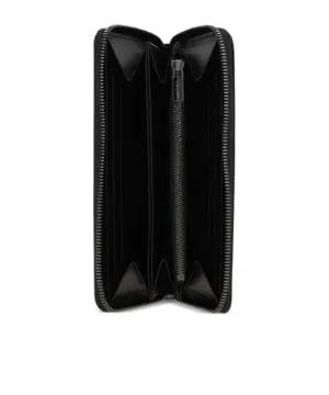 Yohji Yamamoto Logo Zip Around Wallet