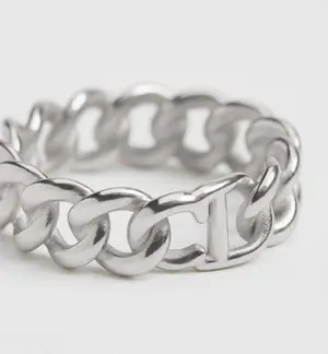 Dior Cd Icon Chain Link Ring