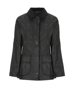 Barbour Long-sleeved Casual Jacket - Black