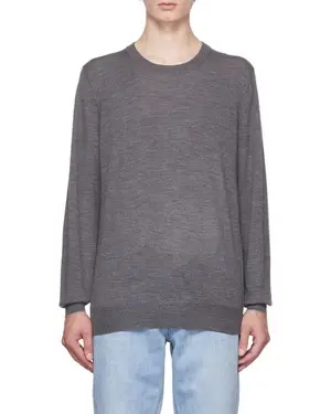 Brunello Cucinelli Crewneck Knitted Jumper - Grey
