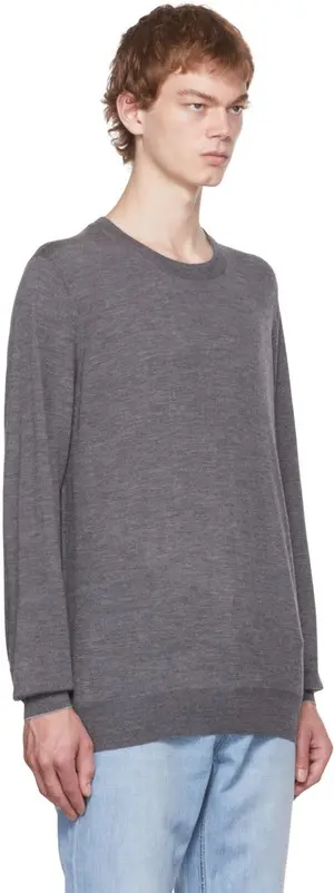 Brunello Cucinelli Crewneck Knitted Jumper - Grey