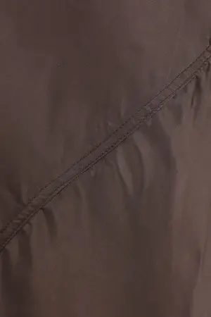 Rick Owens Ribbed Gathered Maxi Skirt