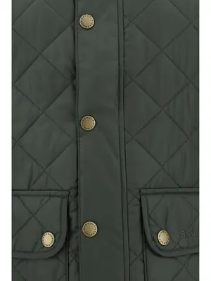 Barbour Quilted Sleeveless Vest With High Neck