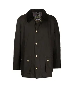 Barbour Ashby Wax Jacket - Black