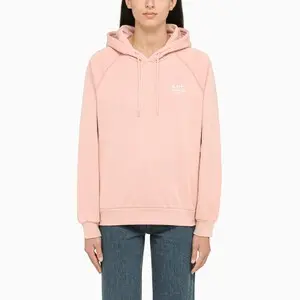 A.p.c. Logo-embroidered Drawstring Hoodie