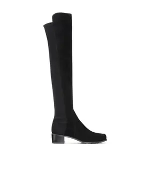 STUART WEITZMAN Stitched Long Boots With Thick Heels - Black