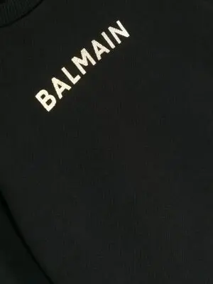 Balmain Logo-print Cotton Sweatshirt