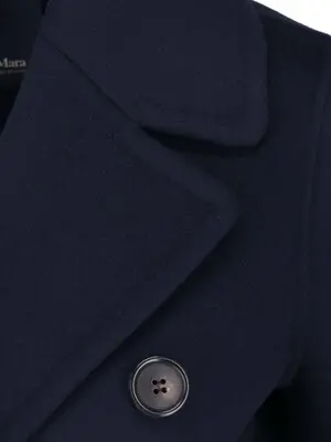 Max Mara Double-breasted Virgin Wool Jacket