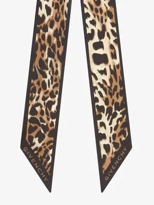 Givenchy Printed Bandeau In Silk