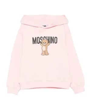 Moschino Teddy Bear Print Hooded Top