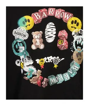 BARROW Logo Printed Hoodie