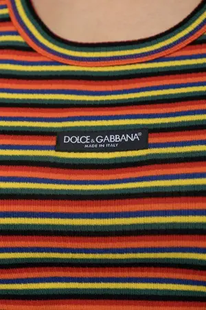 Dolce & Gabbana Round Neck Sleeveless Vest