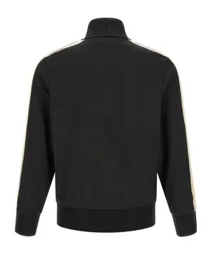 Palm Angels Classic Track Banded Full Zip Sweatshirt