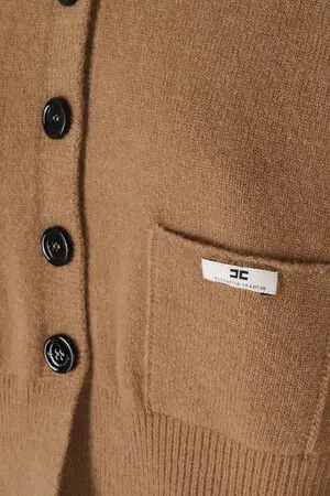 Elisabetta Franchi Long-sleeve Single-breasted Cardigan