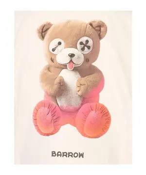 BARROW Teddy Bear Printed Hoodie