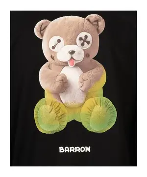BARROW Teddy Bear Printed Hoodie