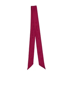 Givenchy Logo-print Scarf - Cherry Red