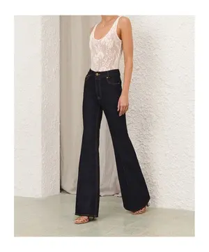 Zimmermann Lace Scoop Bodysuit