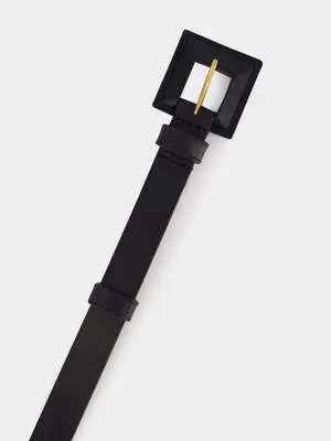 Saint Laurent Square Buckle Belt