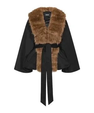 ROTATE BY BIRGER CHRISTENSEN Belted Jacket - Black