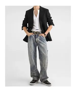 Dolce & Gabbana Vintage Effect Distressed Jeans