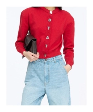 ROTATE BY BIRGER CHRISTENSEN Firm Knit Cardigan