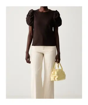 ROTATE BY BIRGER CHRISTENSEN Puff Sleeve T-shirt