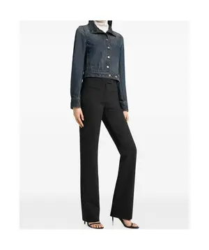 COURREGES Reedition Logo-embroidered Denim Jacket