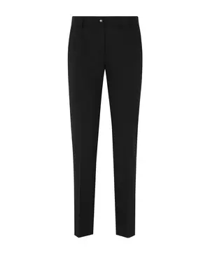 Dolce & Gabbana Belt Loop Casual Pants - Black