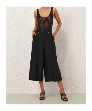 Zimmermann Lace Scoop Bodysuit