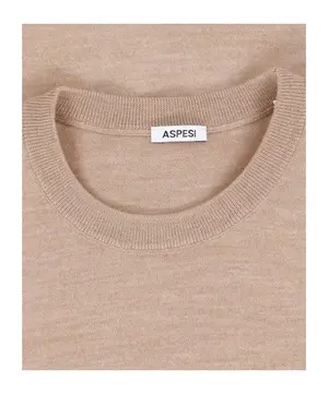 Aspesi Lightweight Crew-neck Knit Top