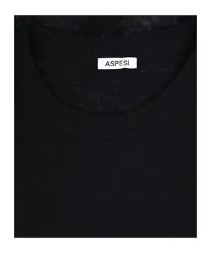 Aspesi Lightweight Crew-neck Knit Top