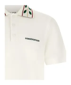 Casablanca Short-sleeved Polo Shirt