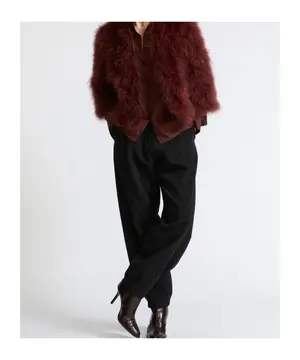 YVES SALOMON Feather-embellished Jacket
