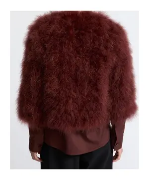 YVES SALOMON Feather-embellished Jacket