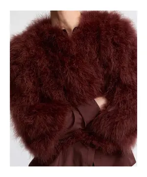 YVES SALOMON Feather-embellished Jacket