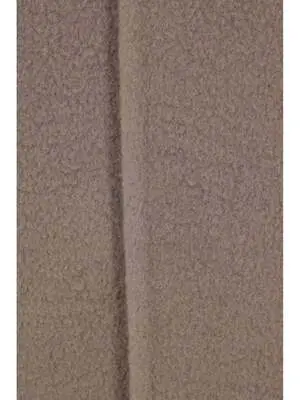 Rick Owens V-neck Long-sleeved Coat