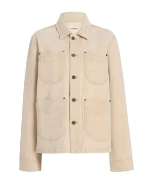 Khaite Wyatt Jacket In Dumas - Beige