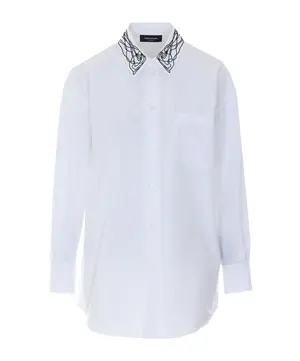 Fabiana Filippi Embellished Collar Shirt
