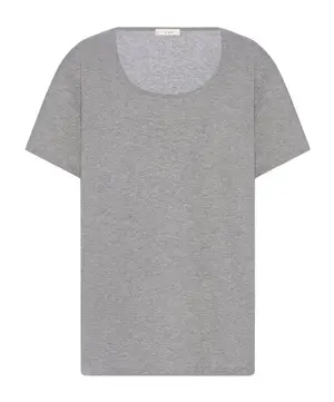 THE ROW Pirro T-shirt - Light Gray Blend