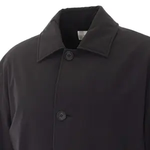 THE ROW Single-breasted Oversized Coat - Black