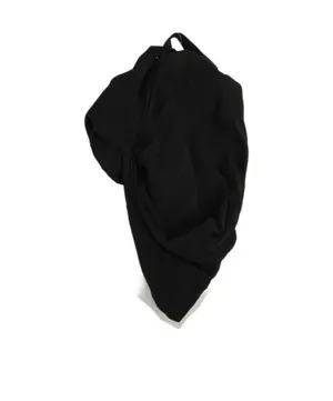 Yohji Yamamoto Draped Wool Backpack