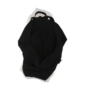 Yohji Yamamoto Draped Wool Backpack