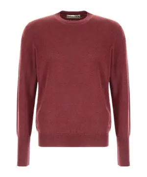 BALLANTYNE Crew Neck Cashmere Sweater - No