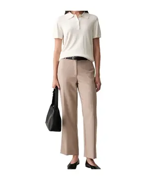 Calvin Klein Short-sleeve Cardigan - Nude