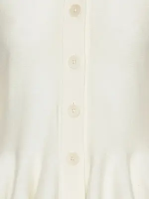 ROTATE BY BIRGER CHRISTENSEN Sculptured Knit Cardigan