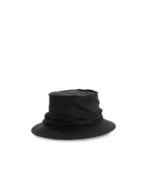 Yohji Yamamoto Draped Bucket Hat