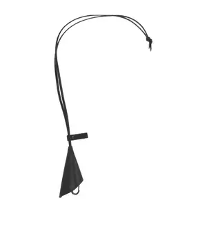 Yohji Yamamoto Conical Leather Keychain