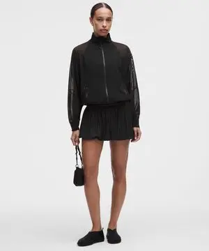 Lululemon 2-in-1 Bubble-hem Mini Dress - Black